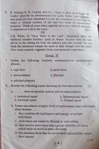 BBS 2nd year Business Communication Question Paper 2078 - BBS Notes